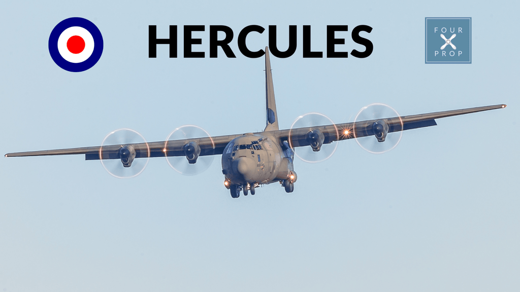 Hercules Flypast – Four Prop