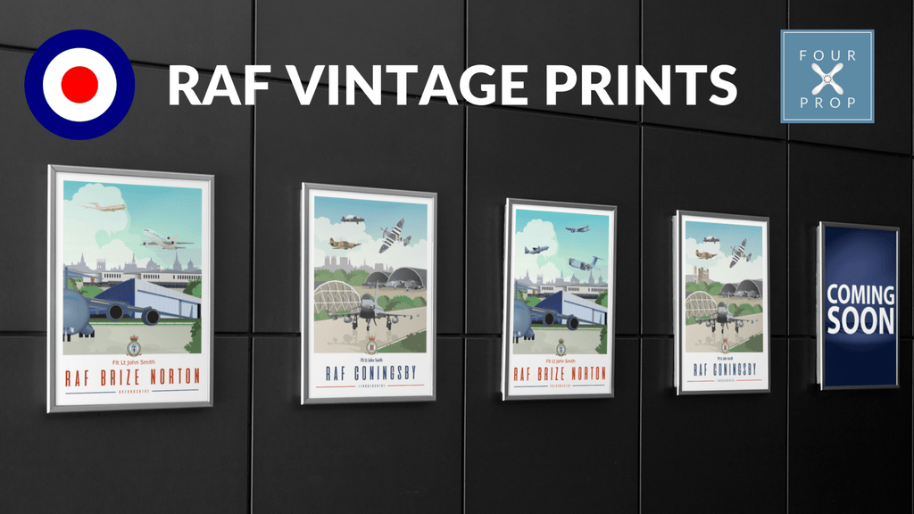 RAF Vintage Prints – Four Prop