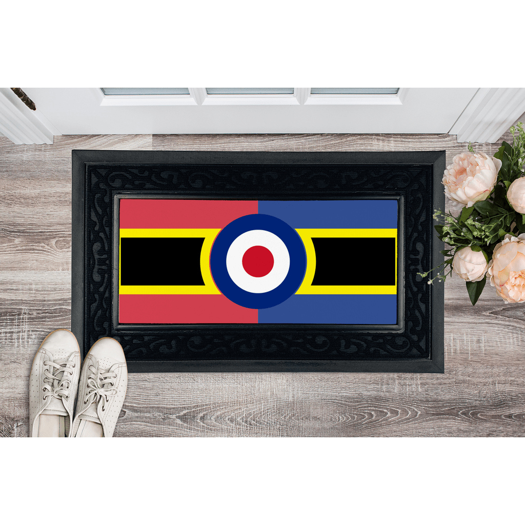 111 Squadron Roundel Heavy Duty Door Mat – Four Prop